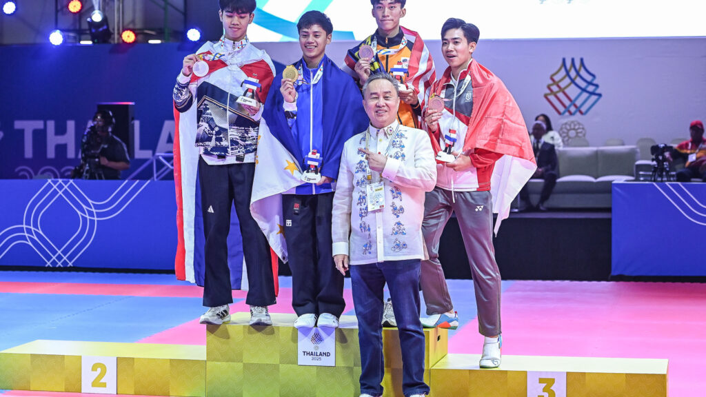 Taekwondo’s Justin Kobe Macario gives Philippines first gold of SEA Games